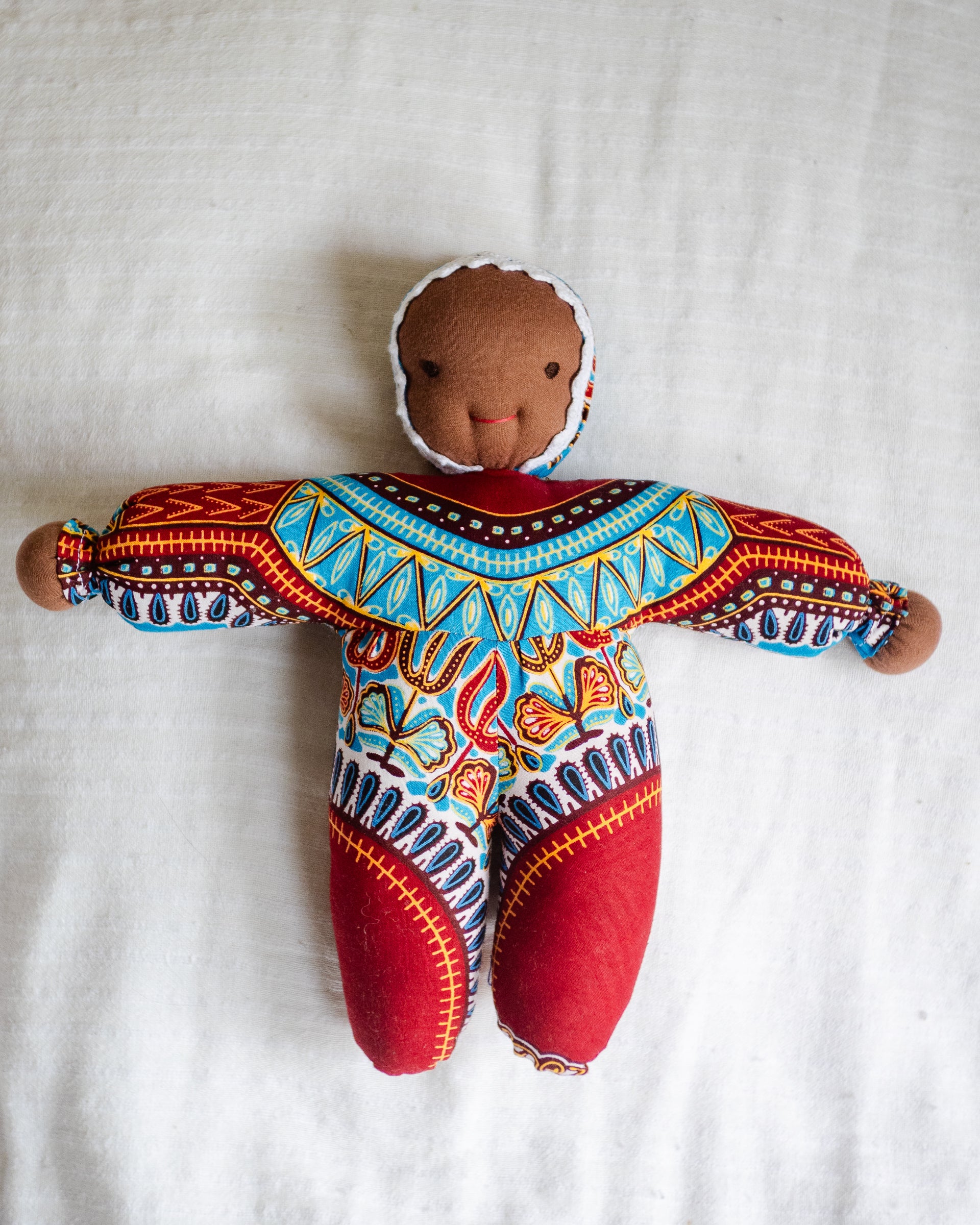Mini Doll — African Print – Lela Dolls
